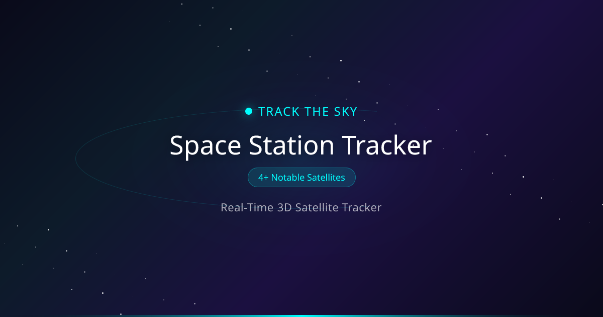 Space Station Tracker | Track The Sky